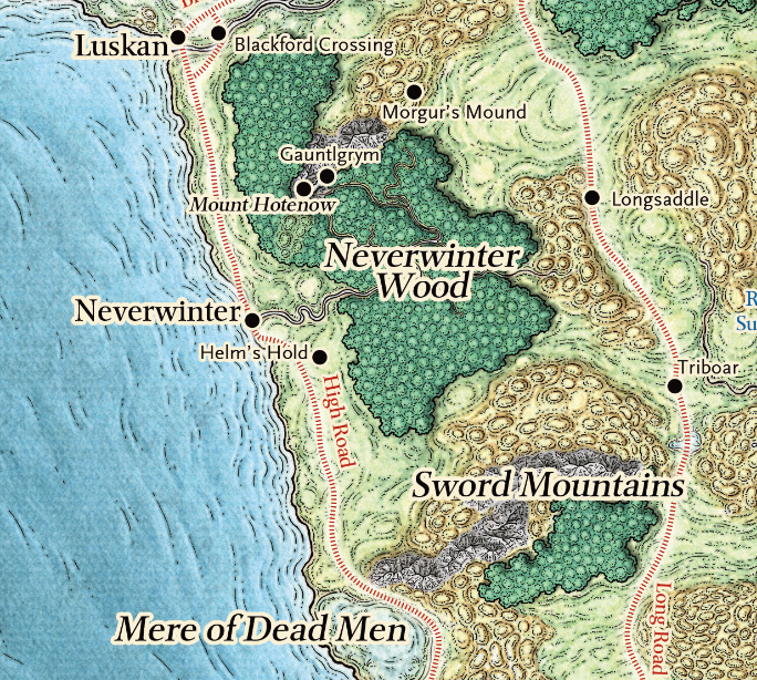 Entre Neverwinter e Phandalin... - Os Cavaleiros das Noites Insones